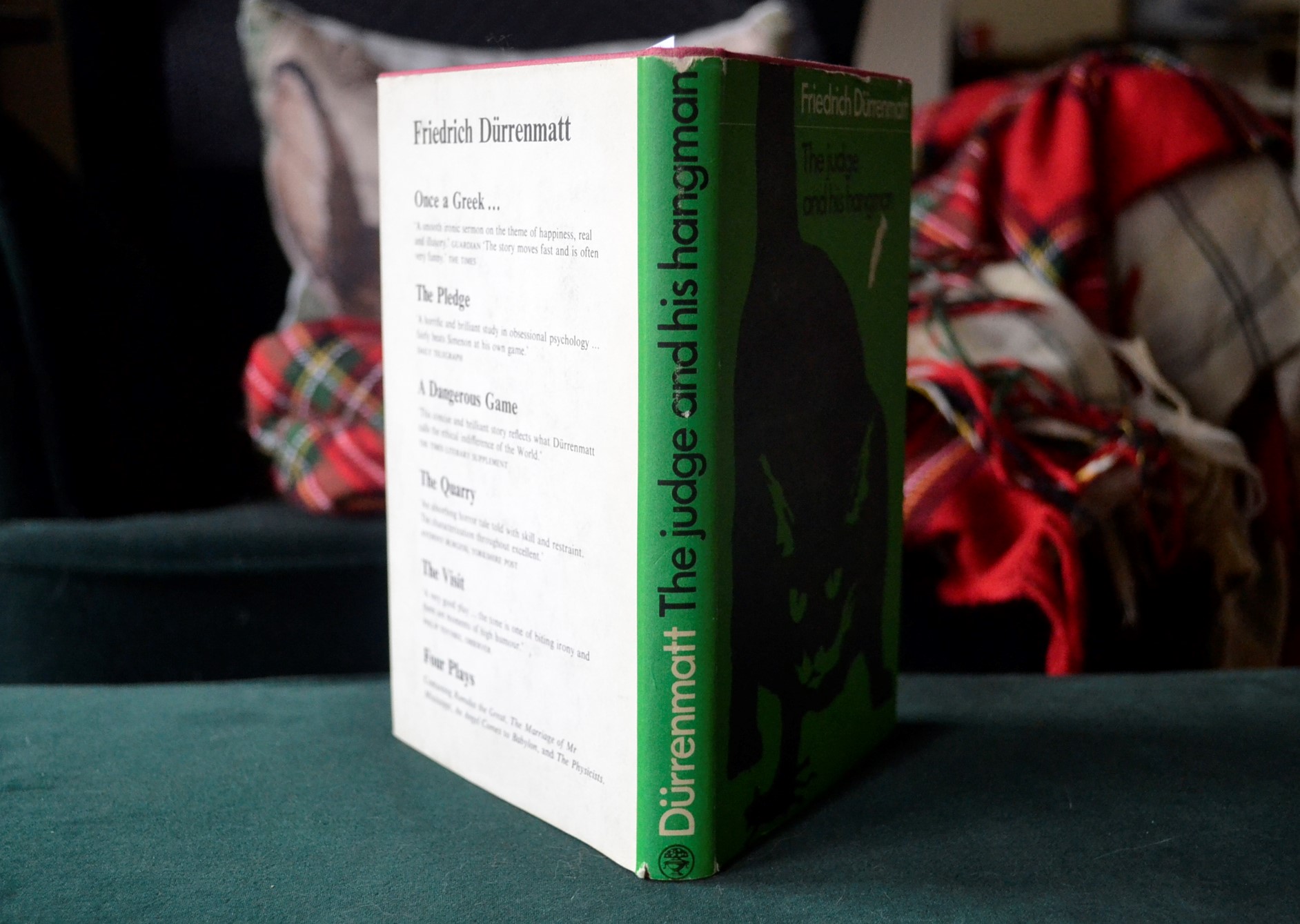 The Judge and His Hangman – Old Paper & Cats, Reviews by S. Hargrave