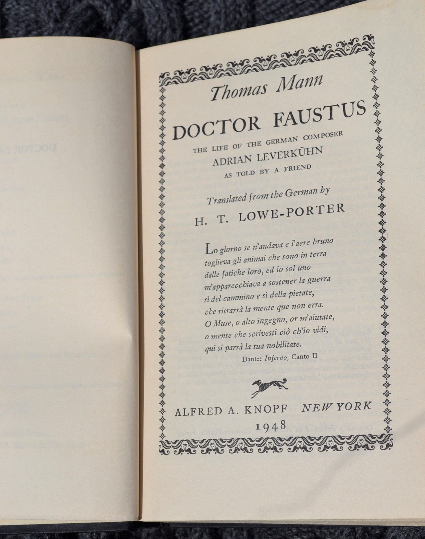 Doctor Faustus – Old Paper & Cats, Reviews by S. Hargrave